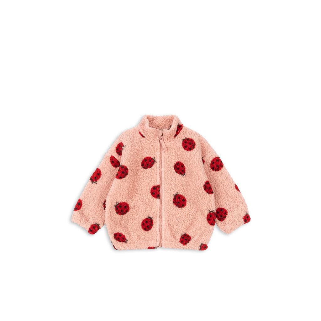 Konges Slojd Детско плюшено яке JODY - ladybug pink | Детски Дрехи ...
